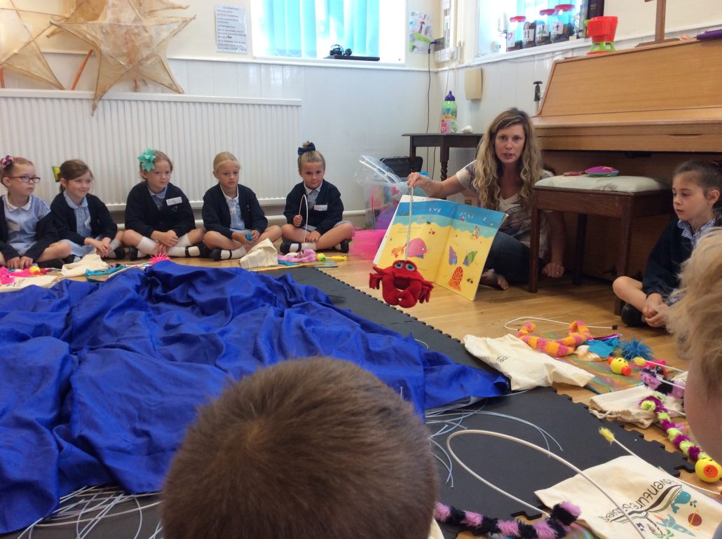 Sensory storytelling workshops for schools