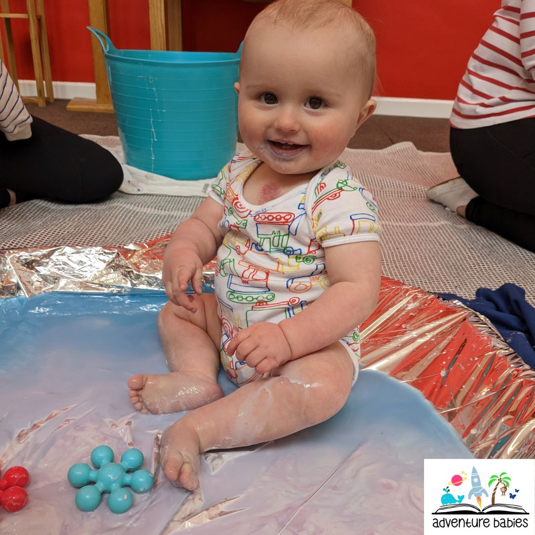 Sensory storytelling baby classes and toddler classes